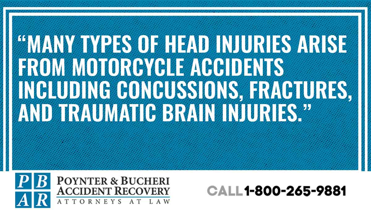 Head Injury Motorcycle Accident: Fractured Skull