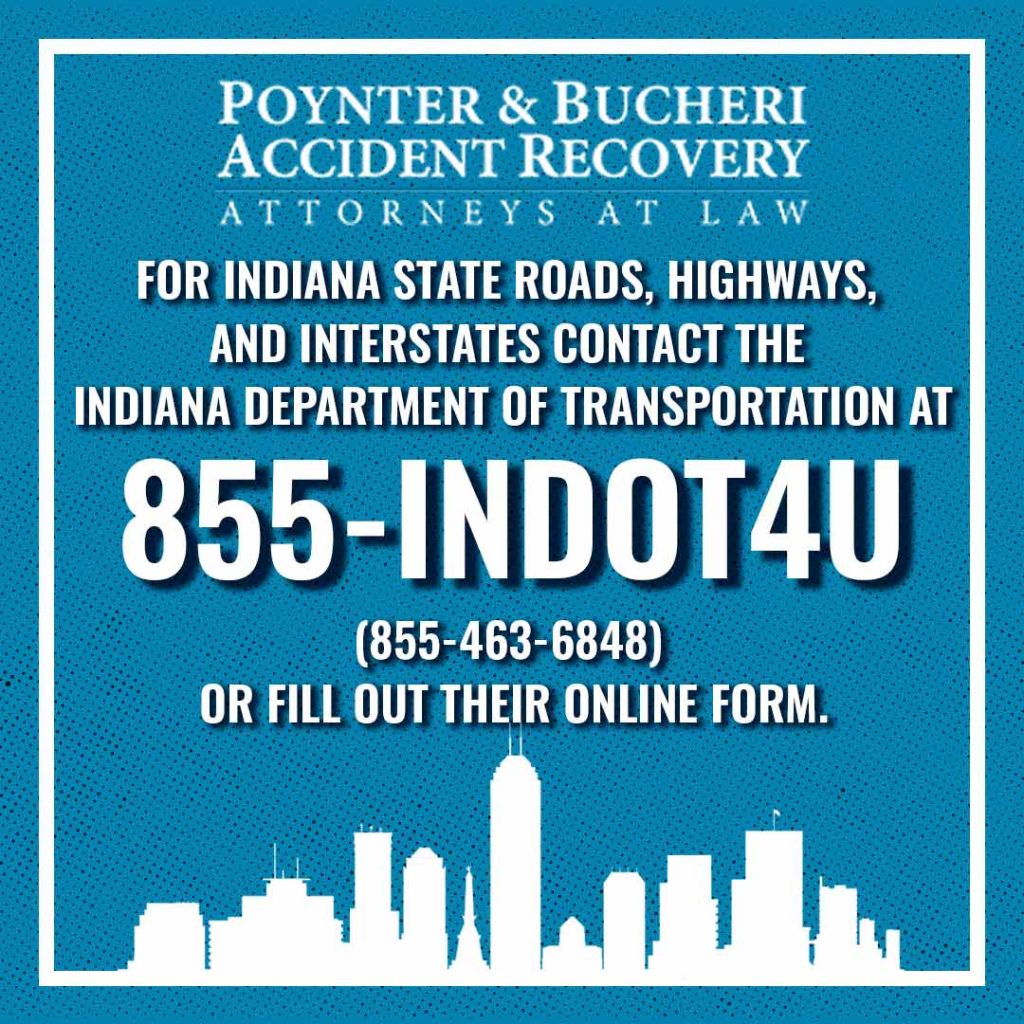 Report a Dangerous Intersection and Conditions in Indianapolis