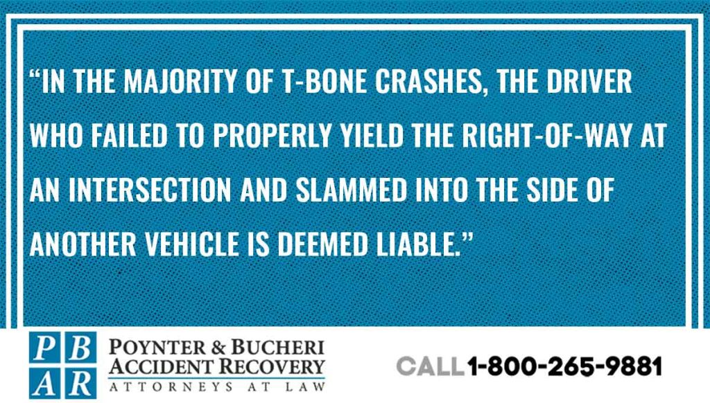 How to Prove Fault in a T-Bone Accident