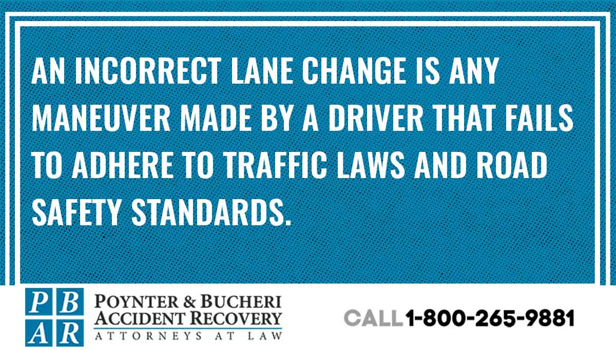Understanding an Improper Lane Change and Its Implications