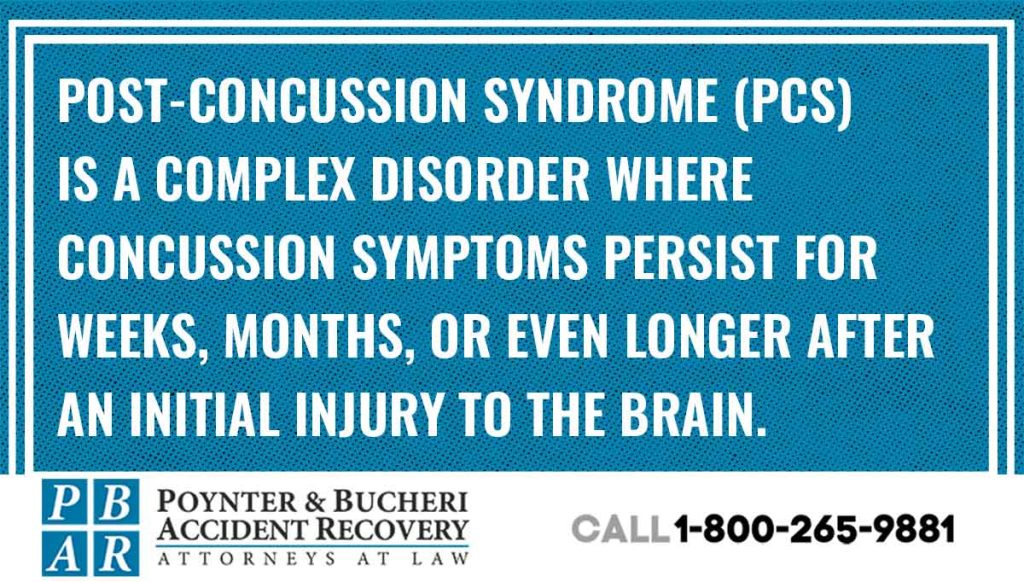 Post Concussion Syndrome After a Car Accident